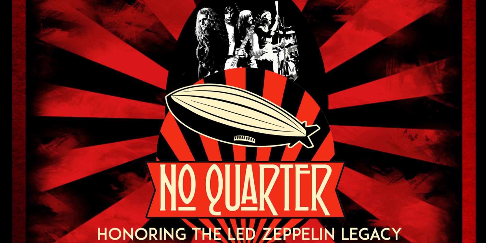 no quarter led zeppelin tribute band poster – East Coast Current